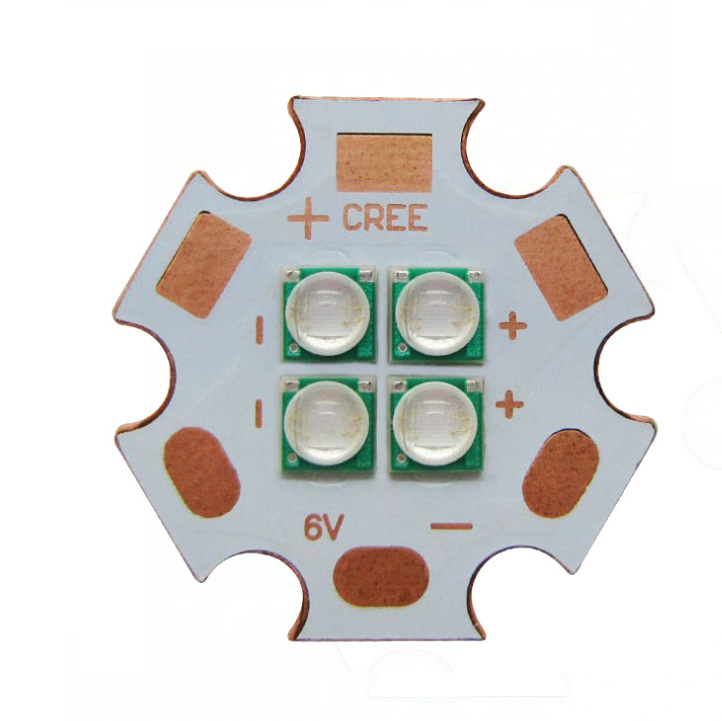 10W-12W 3V/6V/12V Epileds 3535 UV Ultraviolet Purple 365-435nm 4LEDs ...